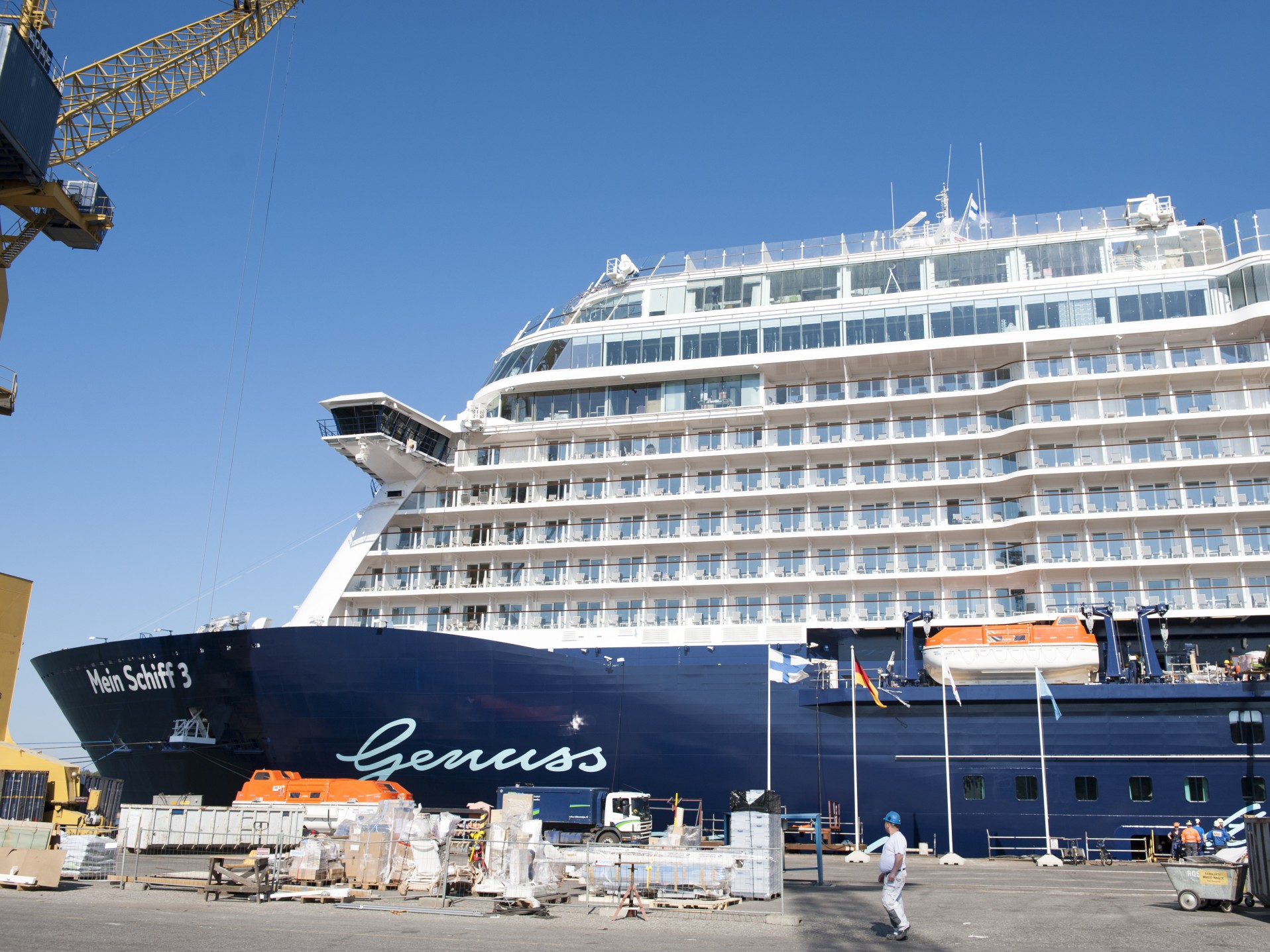 Sjöfartstidningen - Mein Schiff 3 levererad
