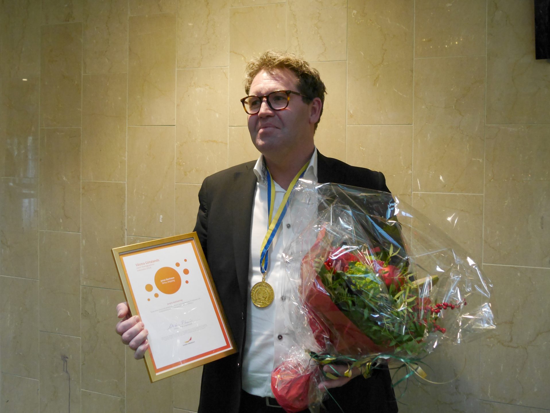 Sjöfartstidningen - Fint pris till Sirius vd