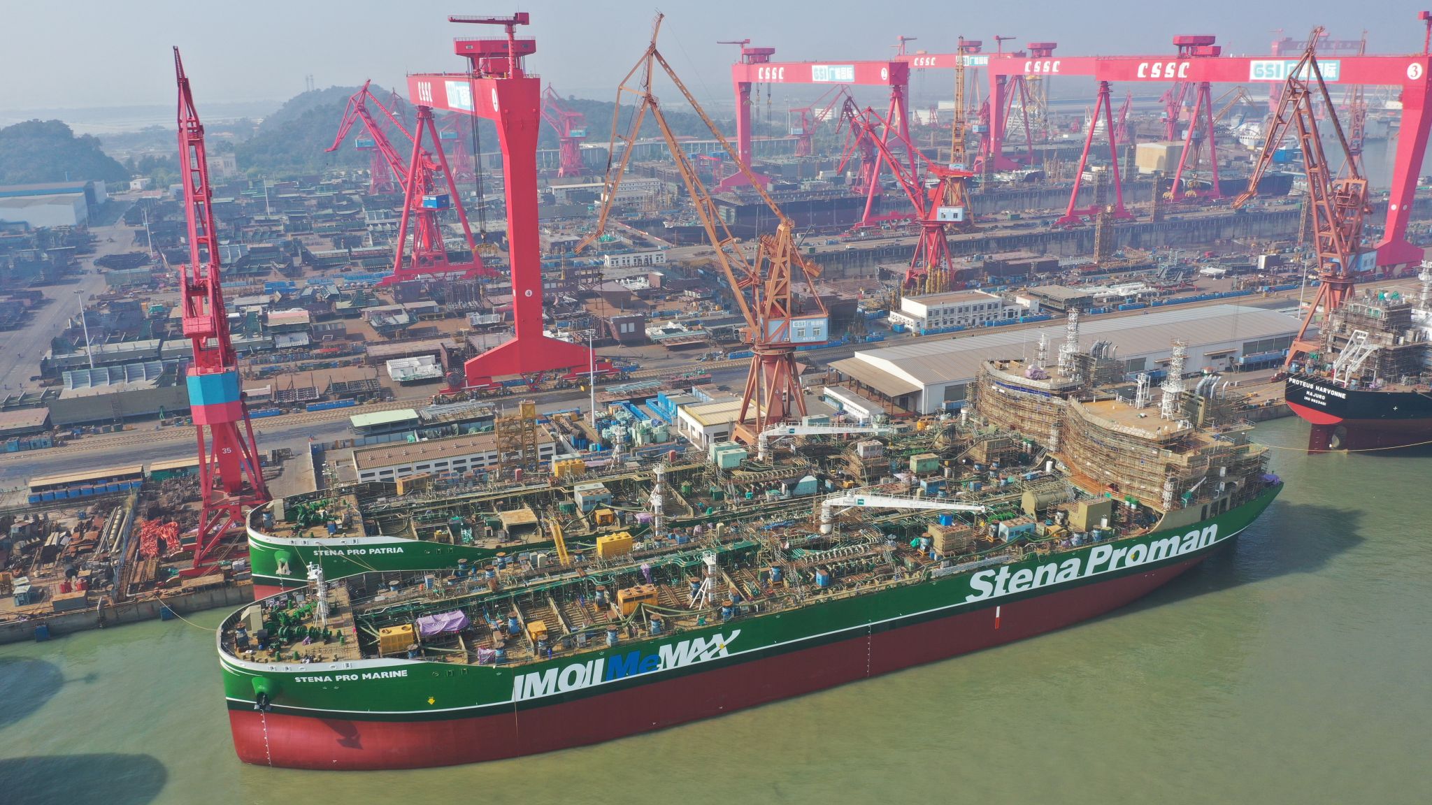 Sjöfartstidningen - Andra nybygget för Proman Stena Bulk sjösatt