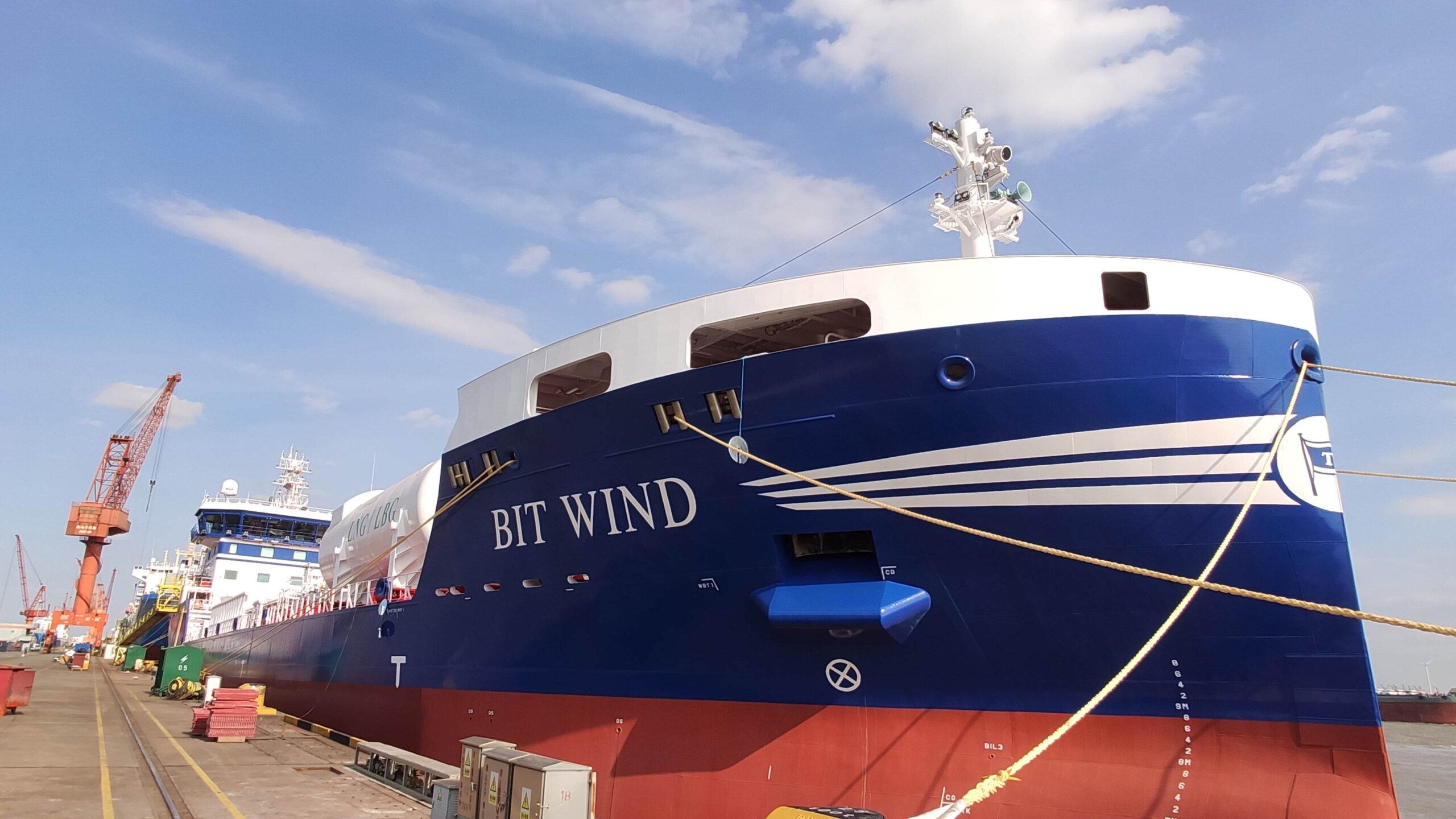 Sjöfartstidningen - Bit Wind levererad