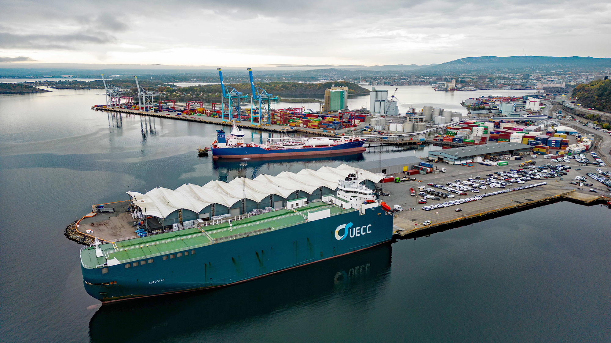 Sjöfartstidningen - Premiär för ny UECC-linje