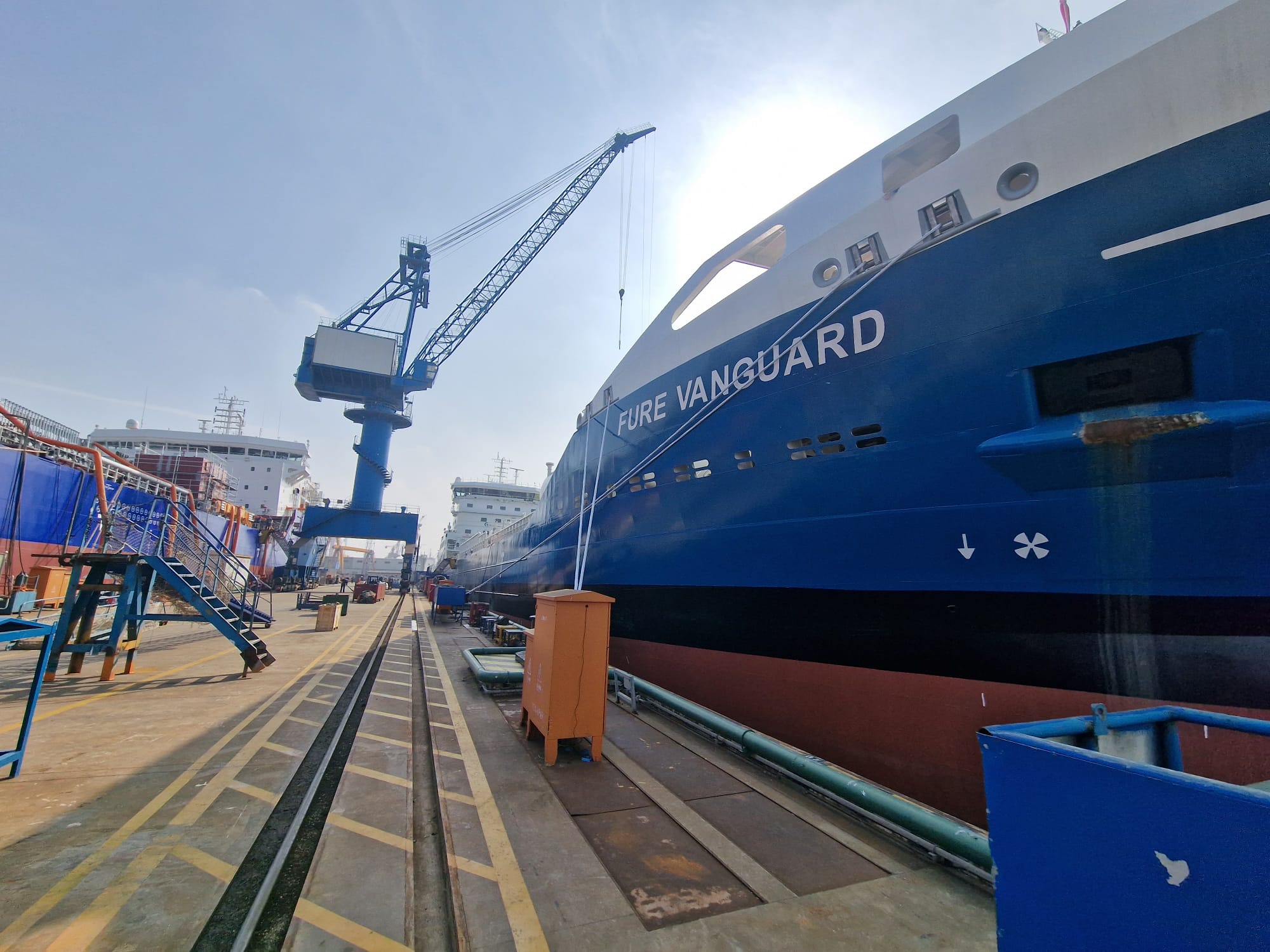 Sjöfartstidningen - Fure Vanguard har levererats