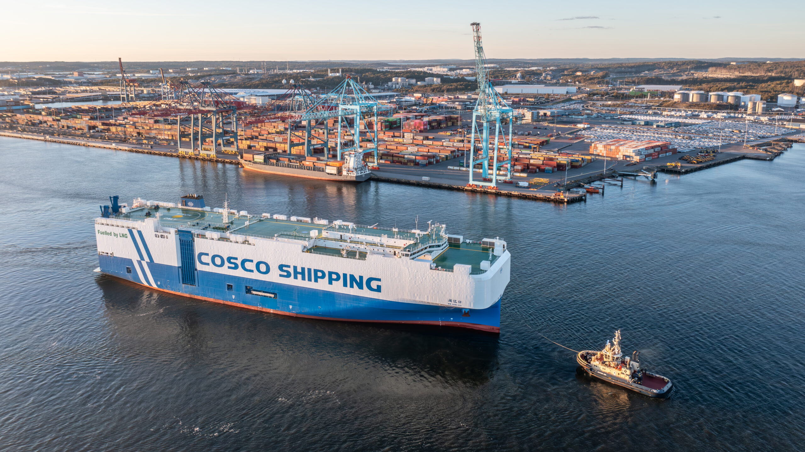 Sjöfartstidningen - Cosco startar ny direktlinje mellan Asien och Göteborg